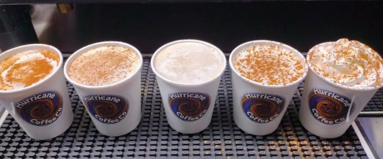 Menu – Hurricane Coffee Company